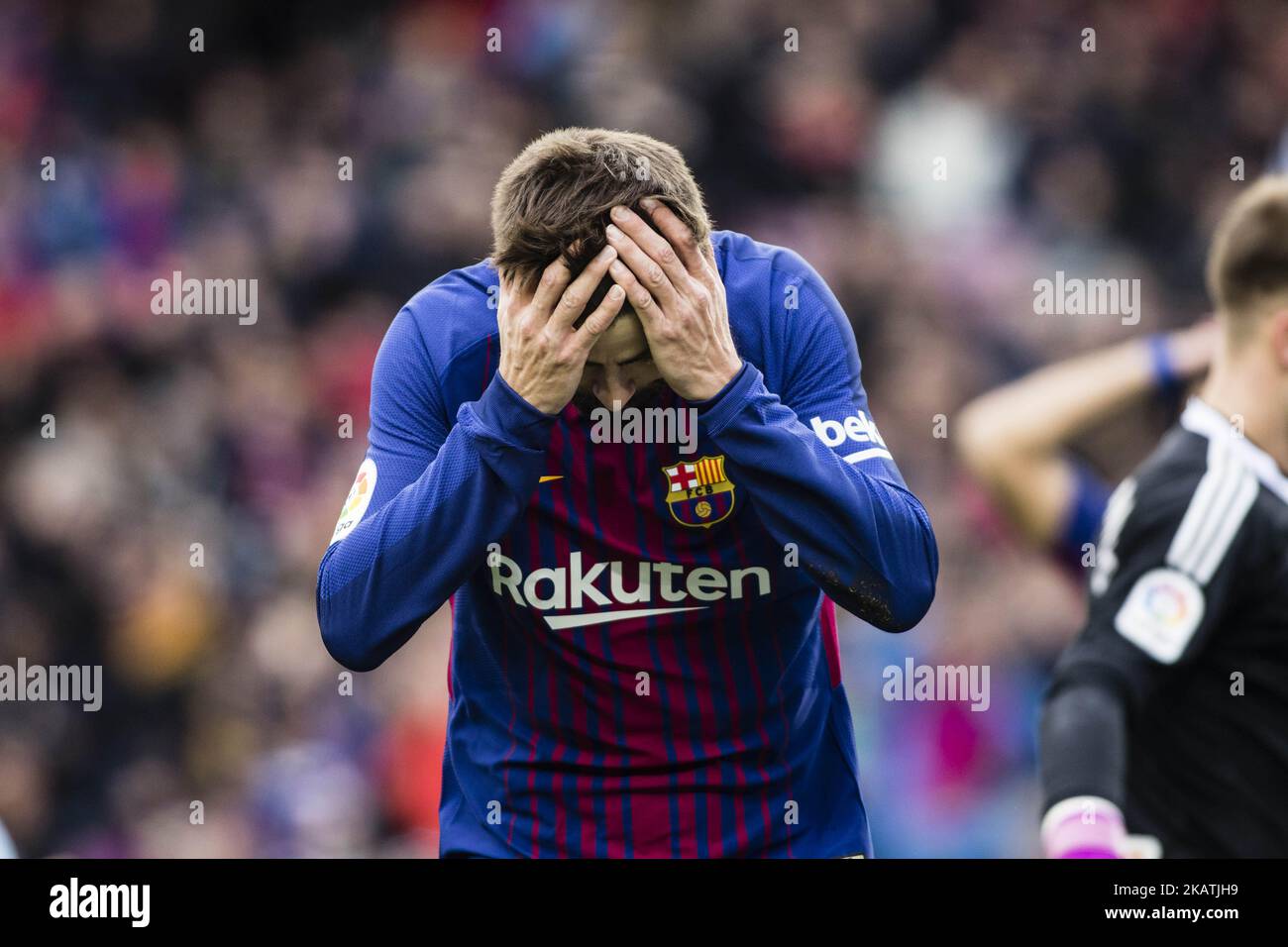 Gerard pique goal celebration hi-res stock photography and images - Alamy