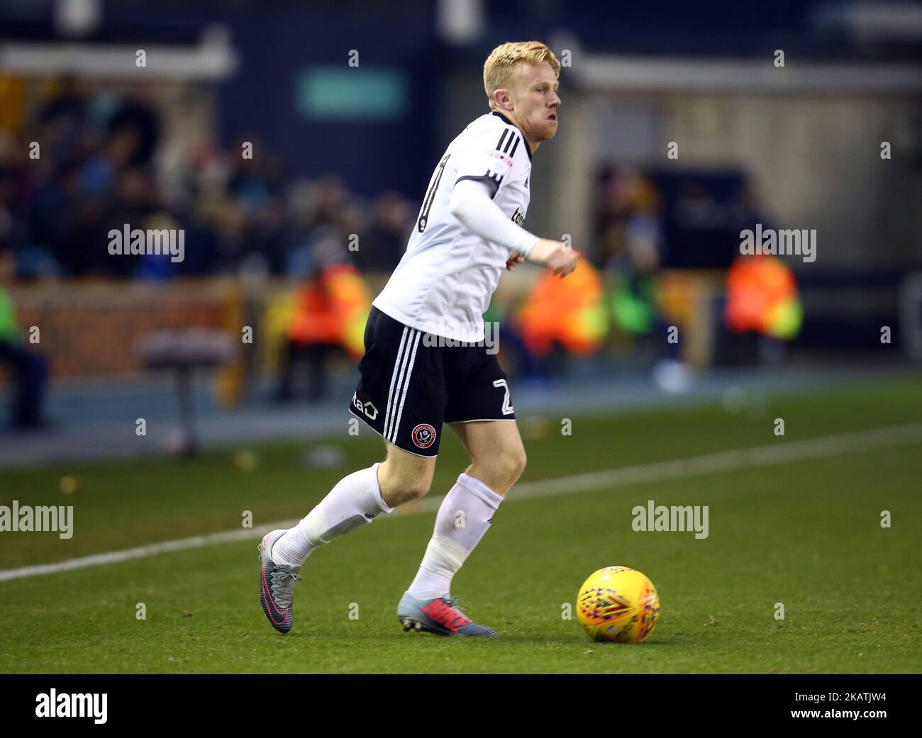 Mark Duffy of Sheffield United during Sky Bet Championship match ...