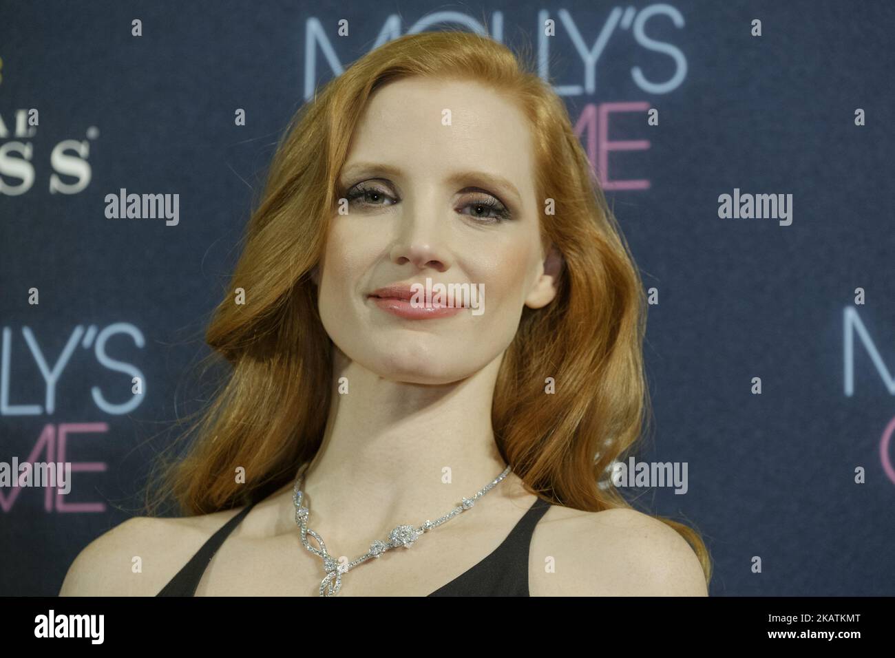 US actress Jessica Chastain poses during a photocall premier of film ...