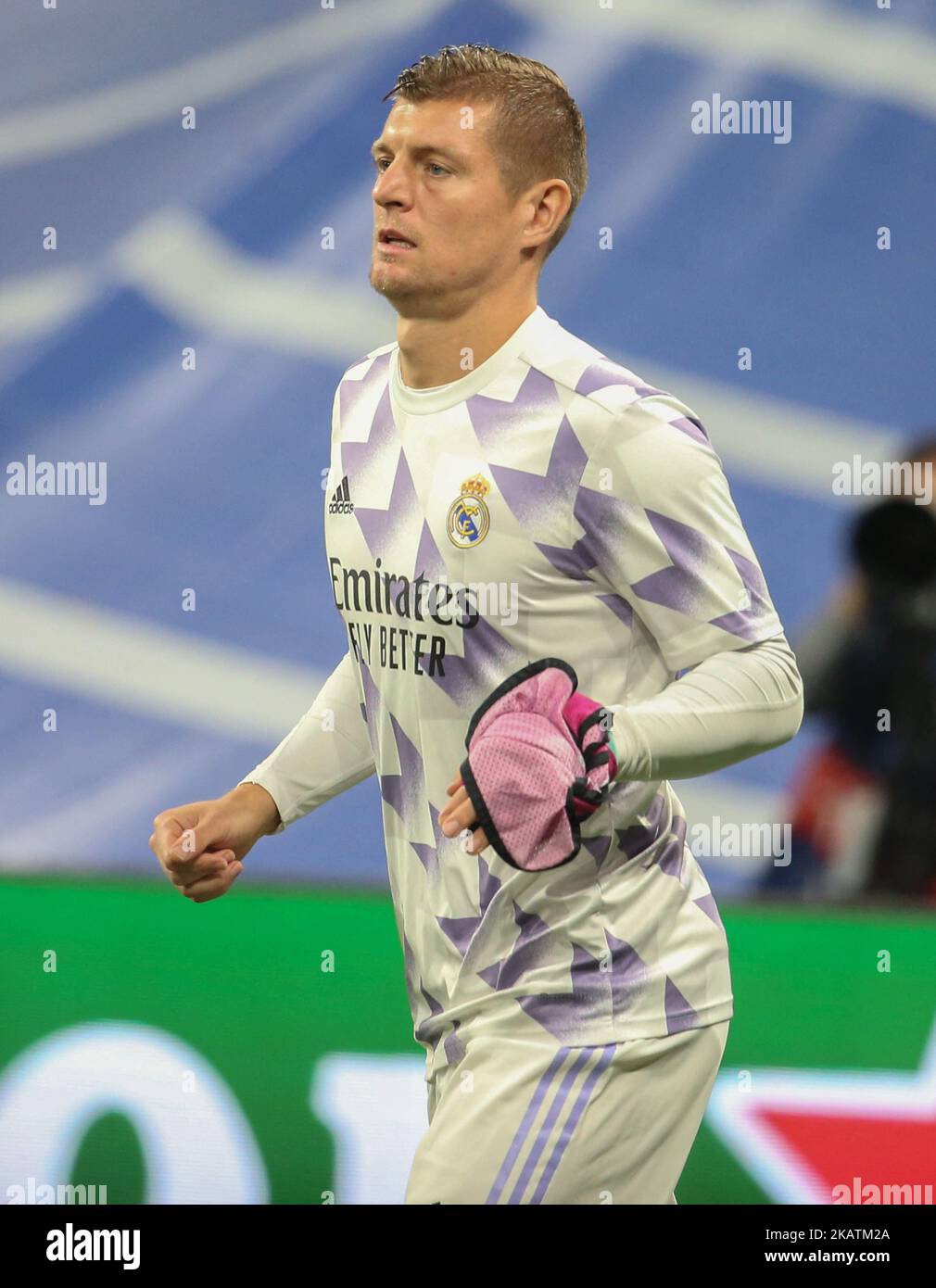 Madrid, Spain. November 2, 2022, Tony Kross of Real Madrid during the ...