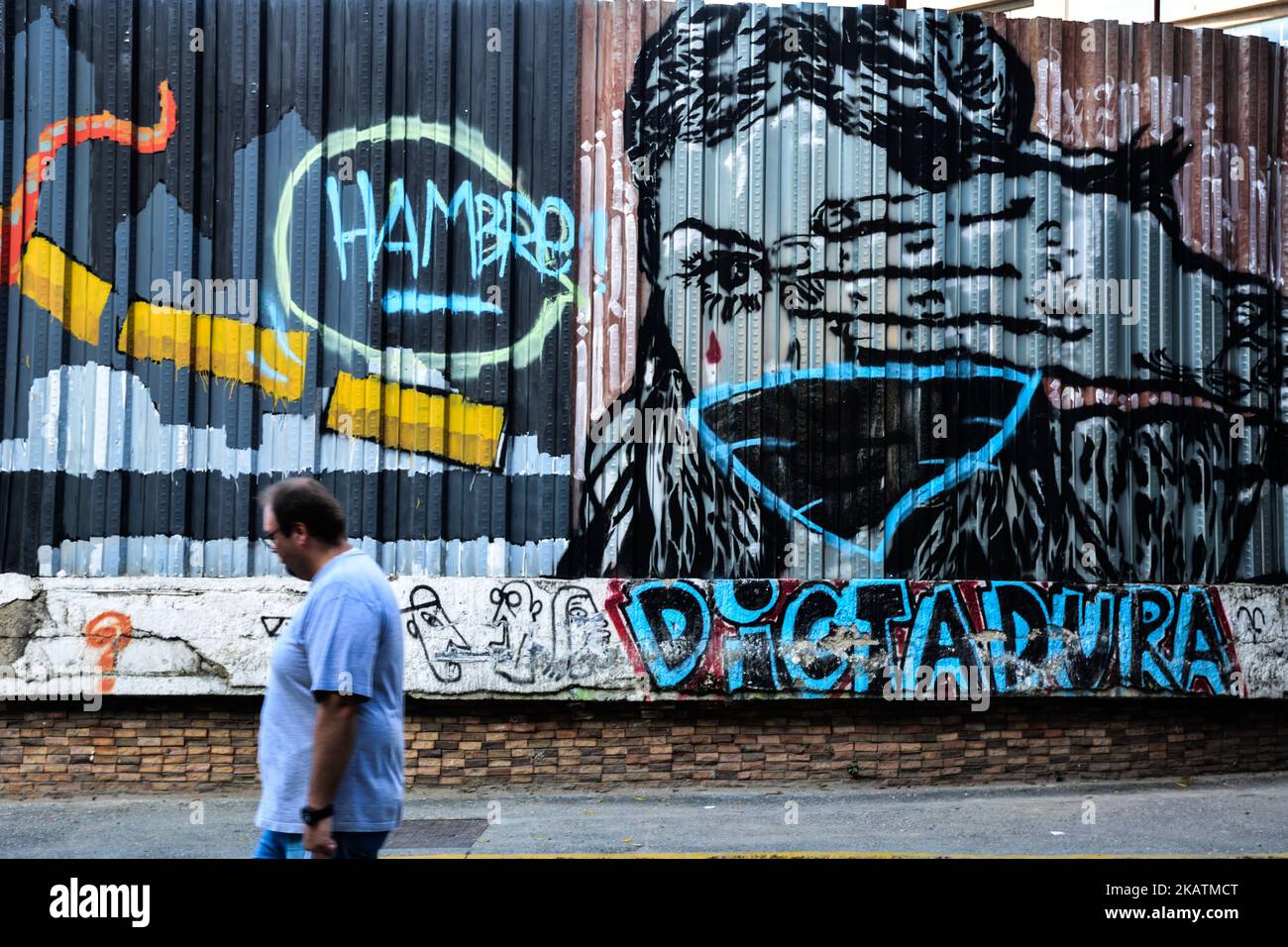 Negative graffiti on a wall hi-res stock photography and images - Alamy