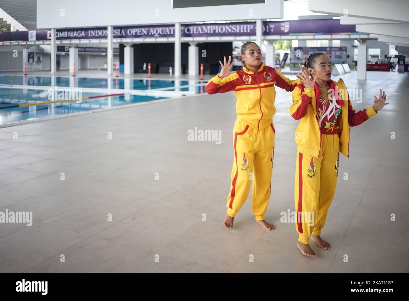 Senayan aquatic stadium hi-res stock photography and images - Alamy