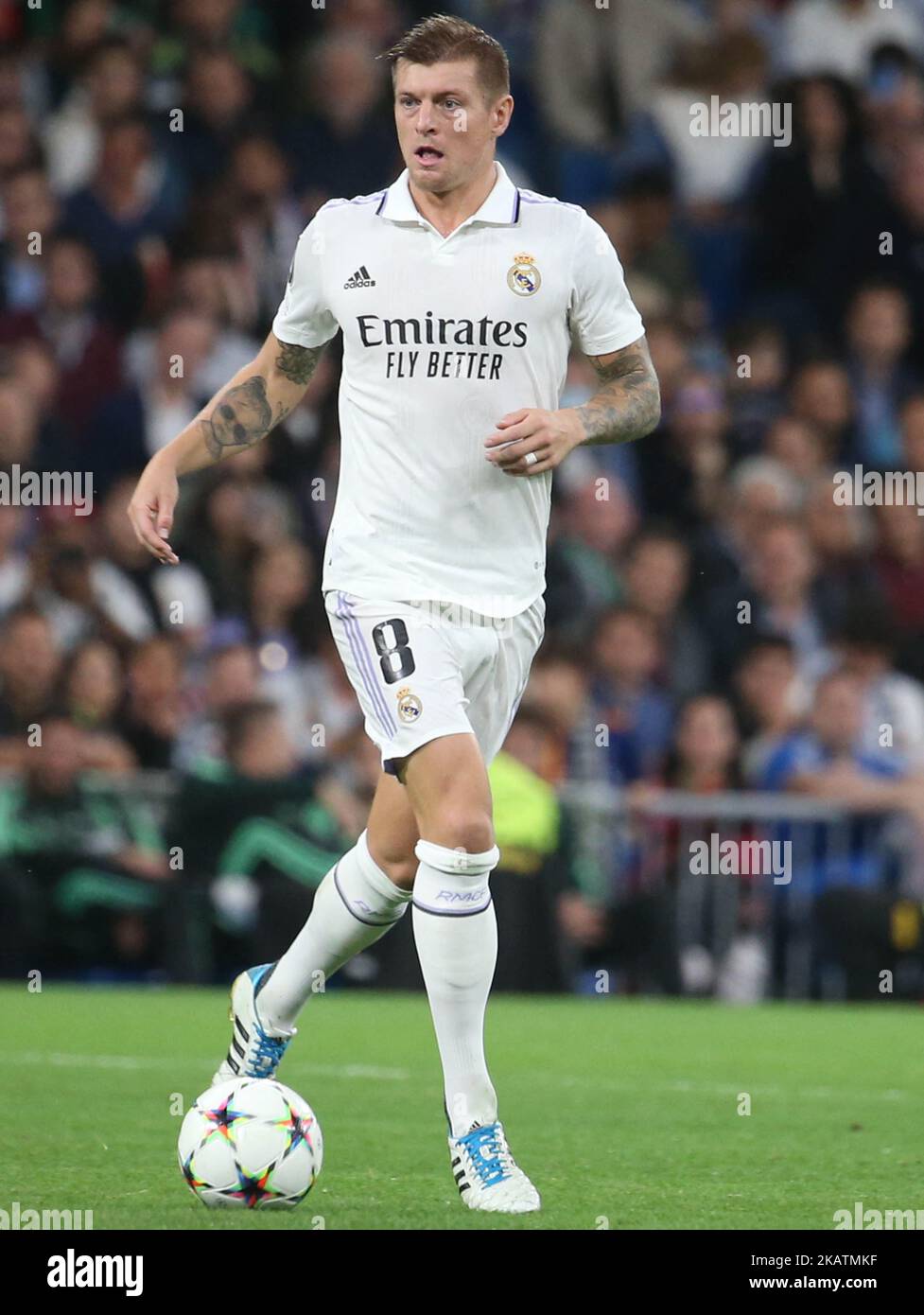Madrid, Spain. November 2, 2022, Tony Kroos of Real Madrid during the ...