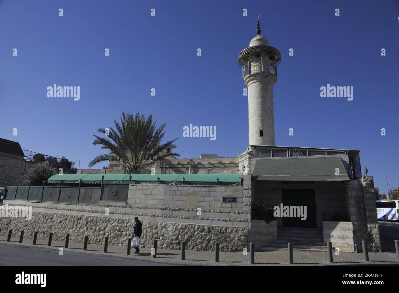 Various daily life and landscape images of the old city of Jerusalem ...