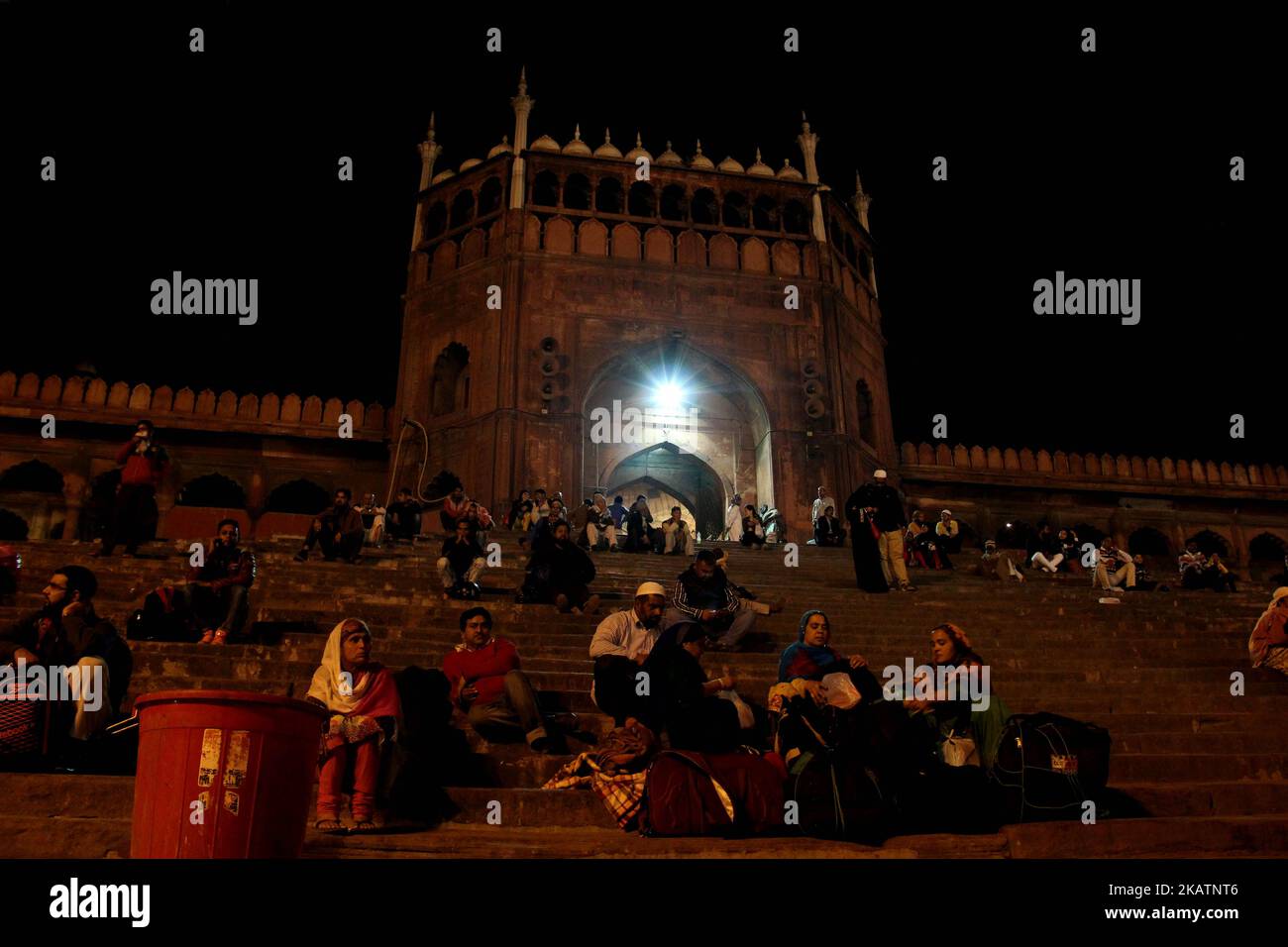 People would like to spend quality time on the stairs of Jamia Masjid's ...