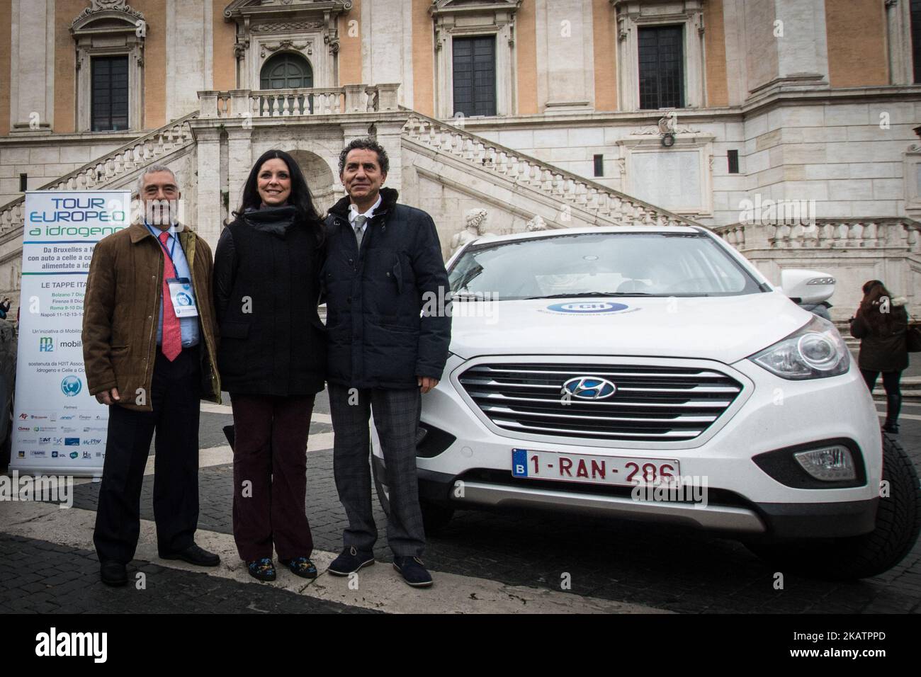 ROME, ITALY - DECEMBER 09, ROME, ITALY , Linda Meleo (C) Councillor for ...