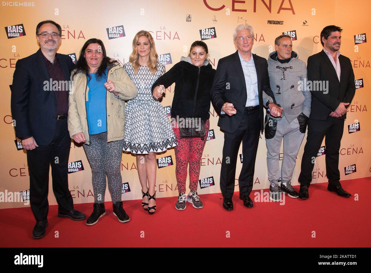 Richard Gere, Alejandra Silva and RAIS foundation people attend the ...