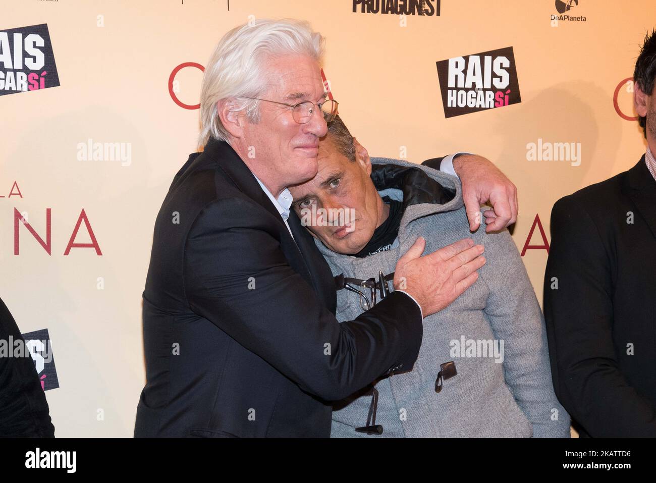 Richard Gere, Alejandra Silva and RAIS foundation people attend the ...