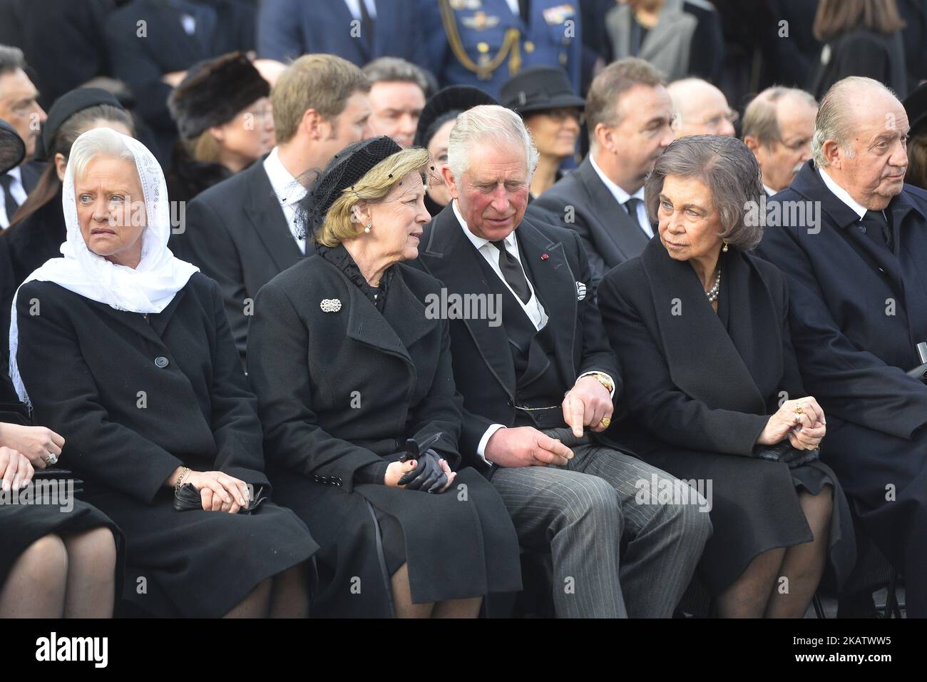 Prince Charles of Britain, Princess Chantal of France, Former Spanish ...