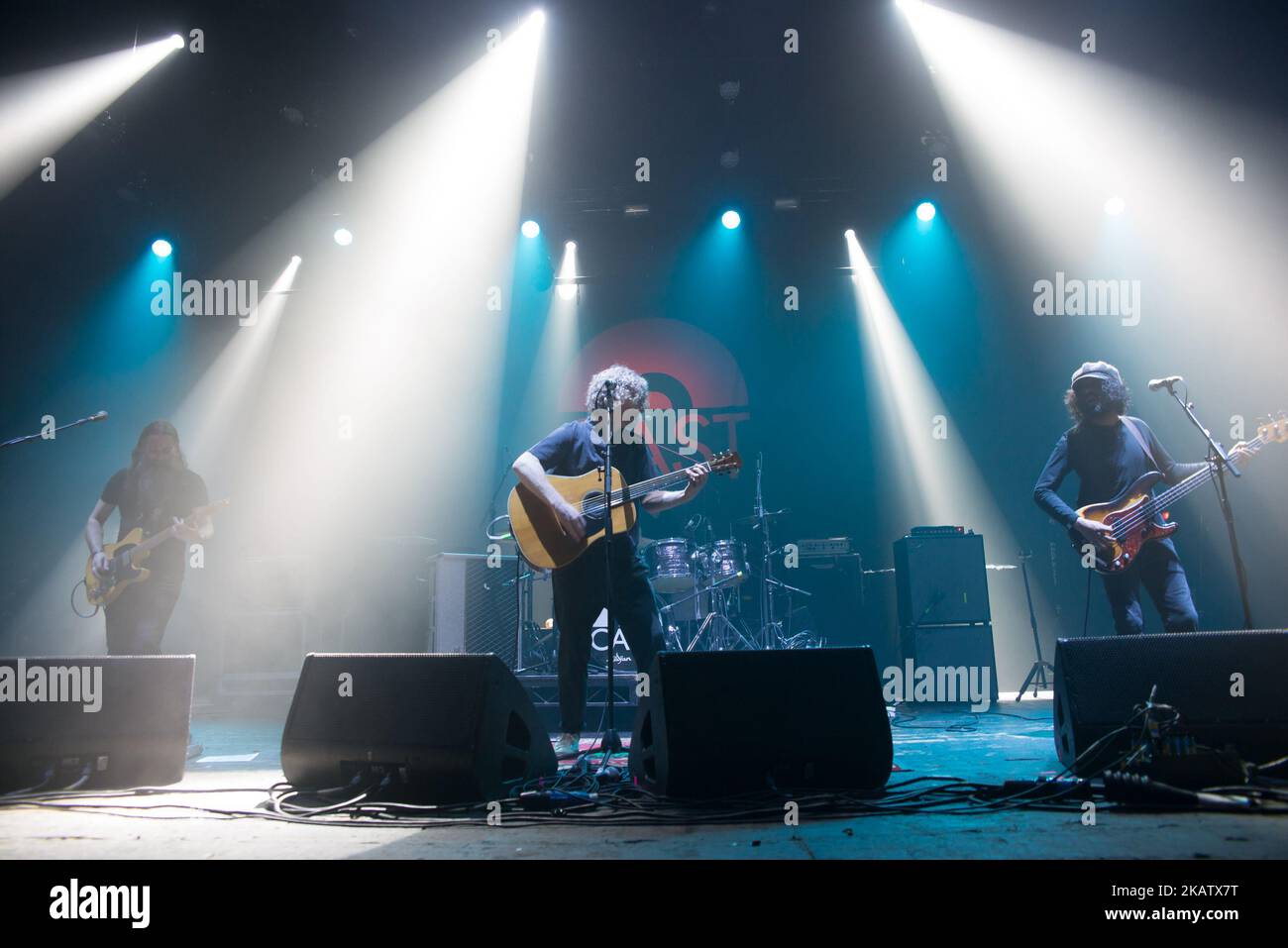 British rock band Cast perform live at O2 Academy Brixton in London, UK ...