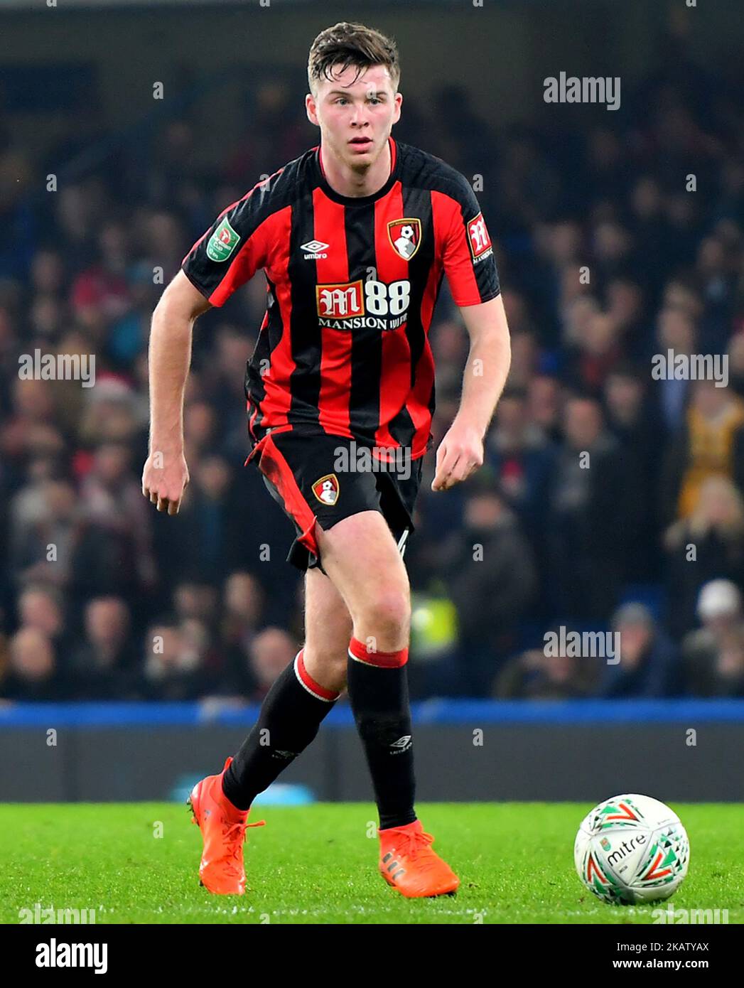 Bournemouth's Jack Simpson during the Carabao Cup Quarter - Final match ...