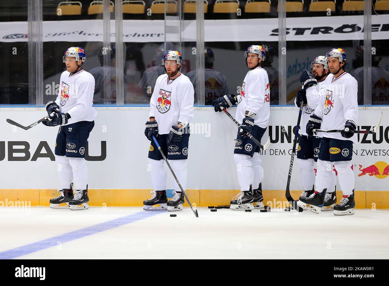 Derek Joslin, Maximilian Kastner, Ryan Button, Yannic Seidenberg and ...