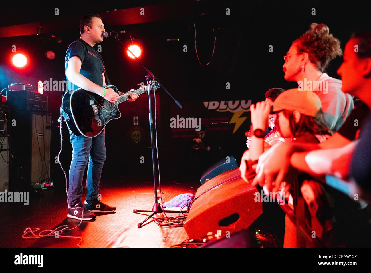 Italy 1 November 2022 Gab De La Vega - opening act PUP the band - live ...