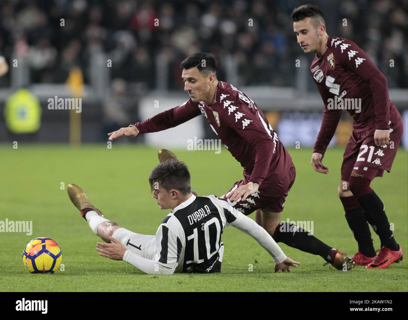 Paulo Dybala during Tim Cup 2017/2018 match between Juventus v Torino ...