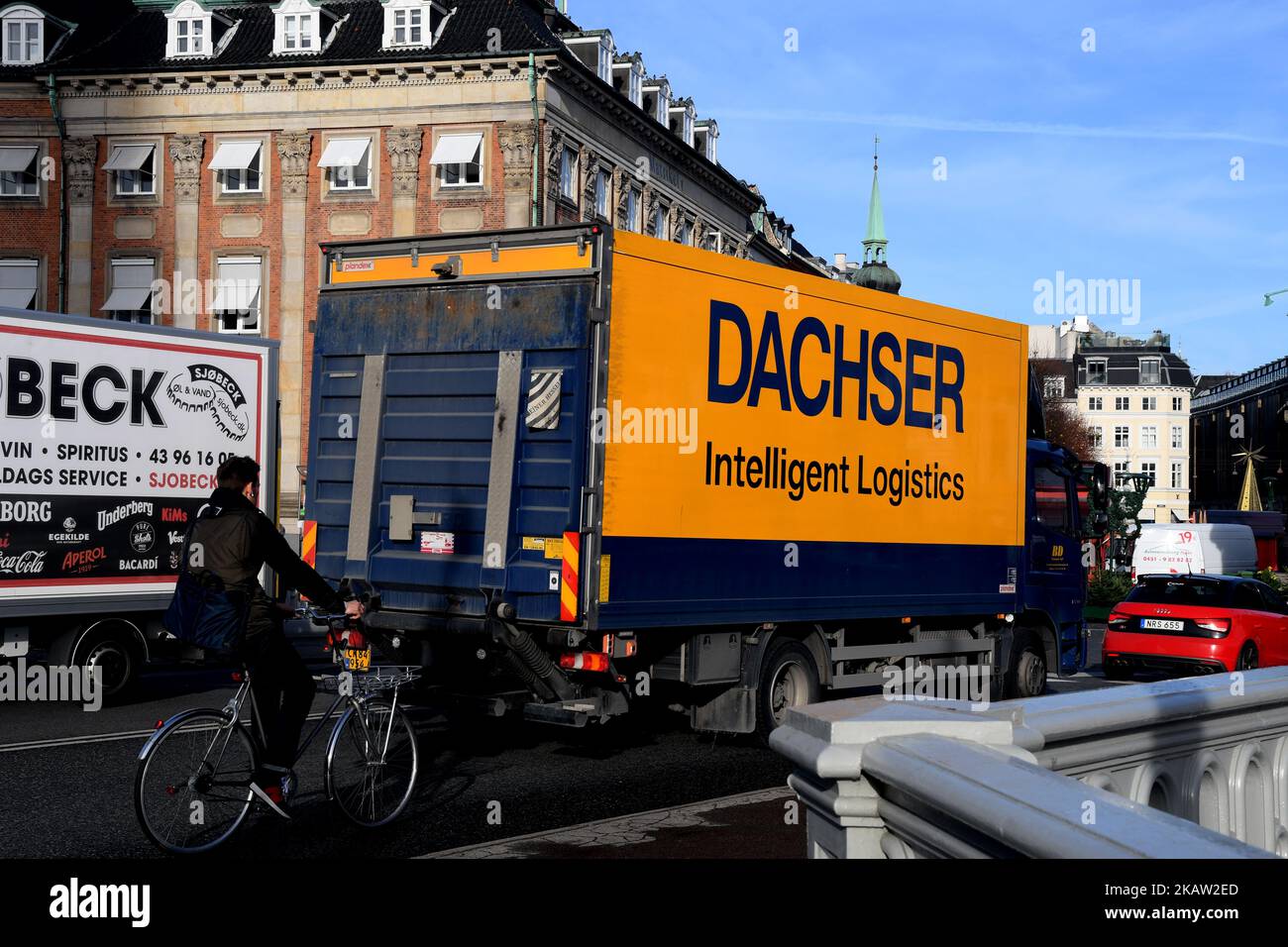 Copenhagen/Denmark/03 November 2022/Dachser intelligent logistics ...