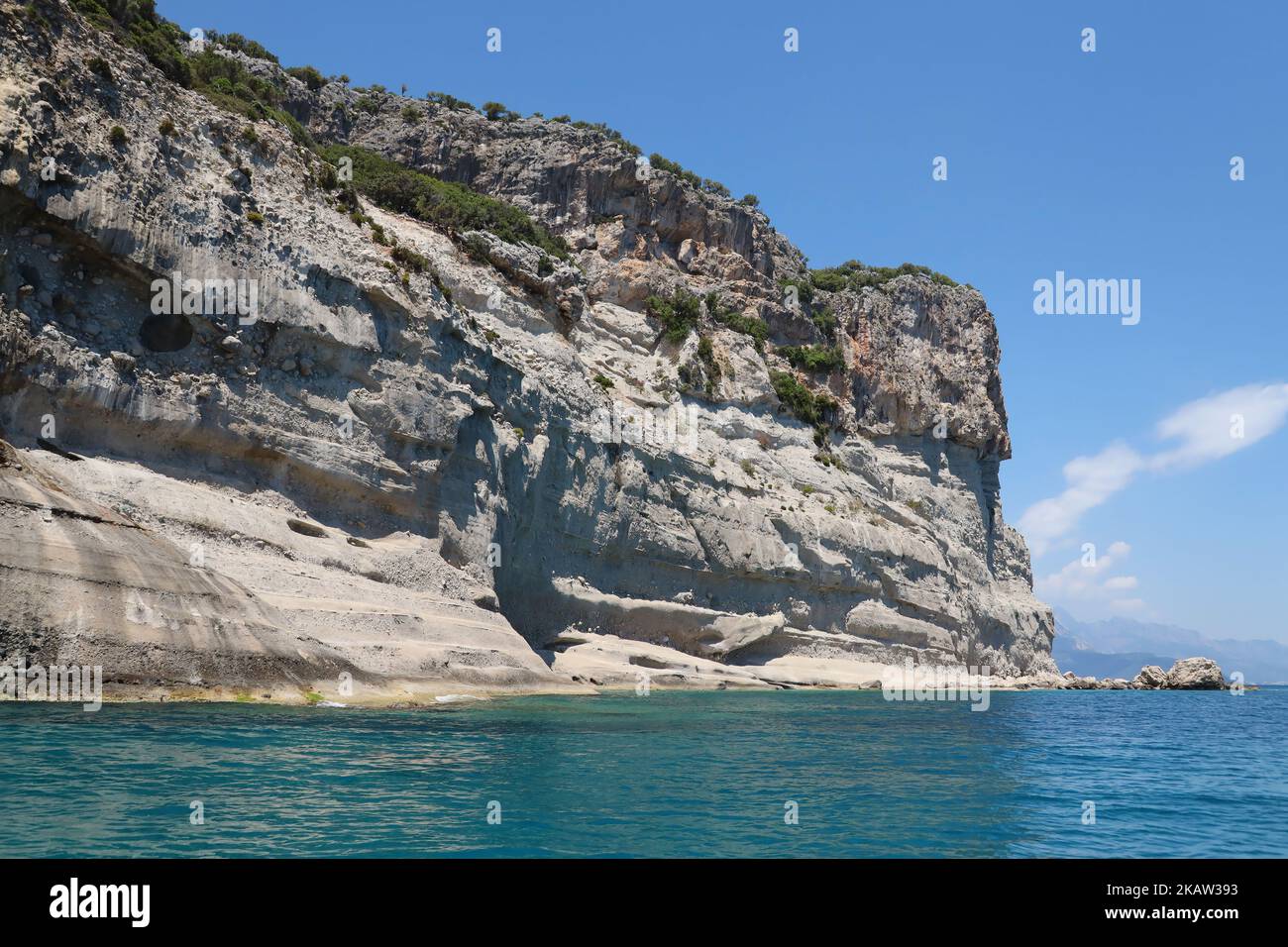 Travel in Turkey Aegean sea and rocks island landscape nature ...