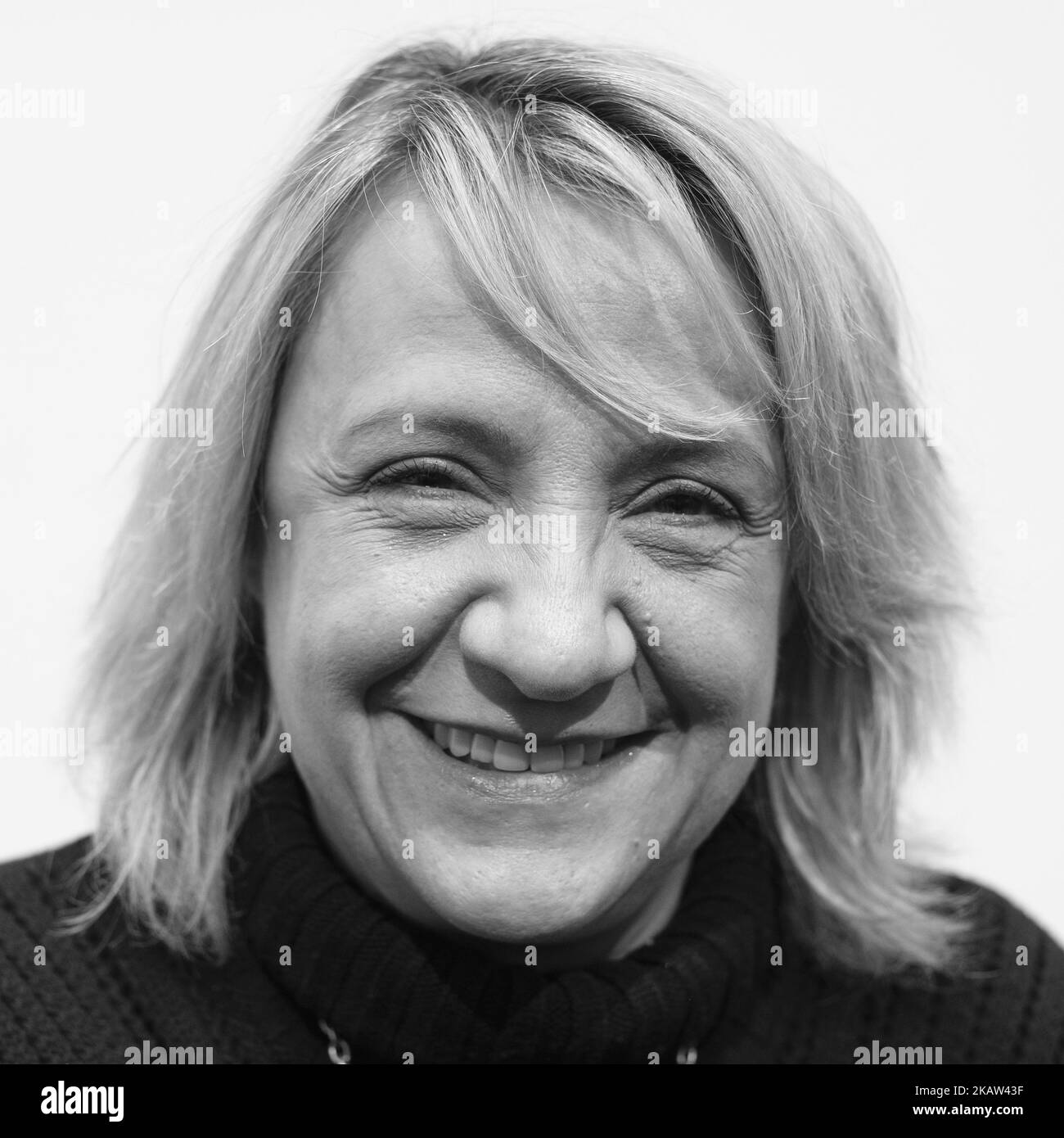 The actress Blanca Portillo attends the presentation of the theater ...