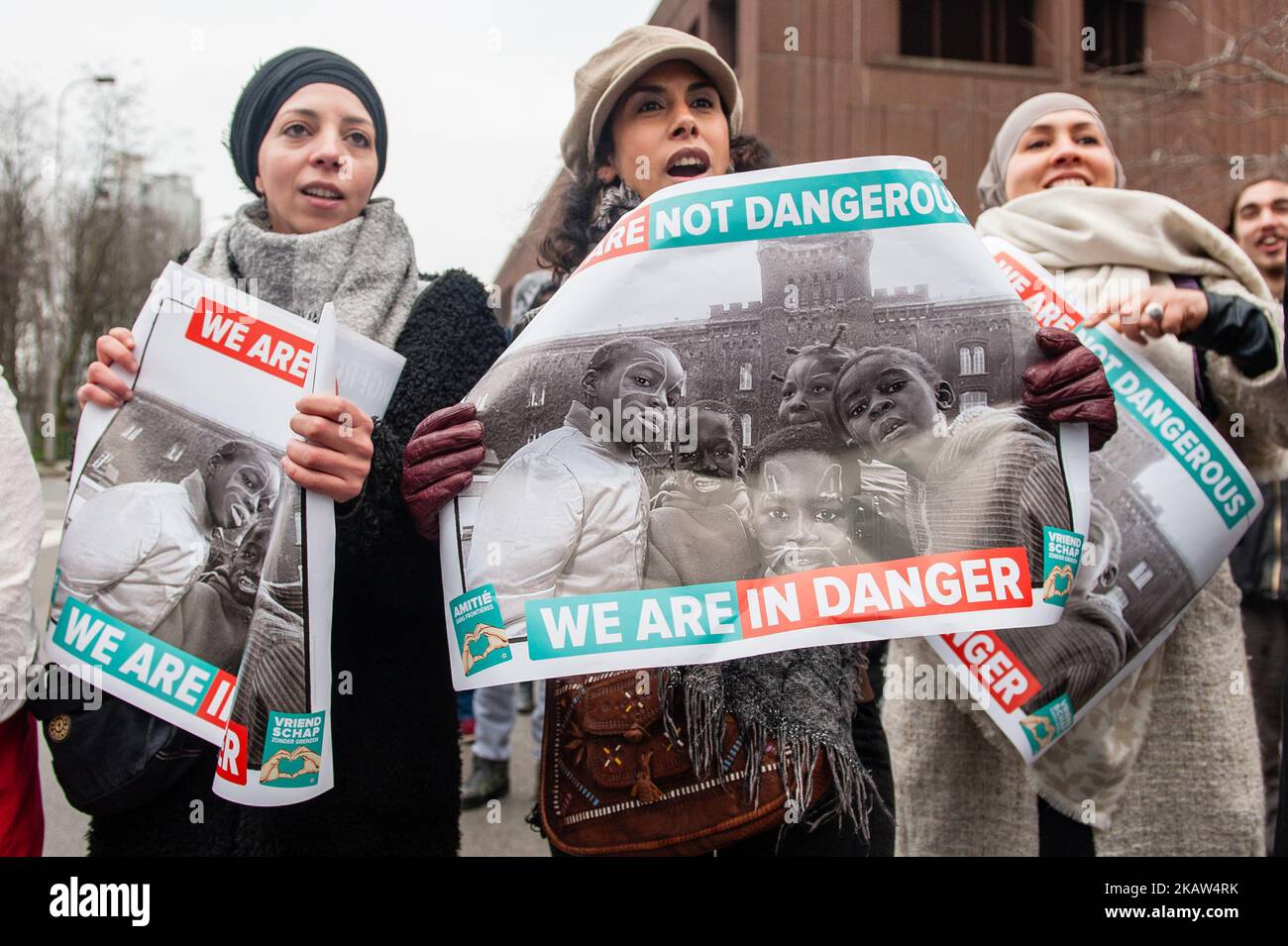 Around 8000 people gathered against Belgium's asylum and migration ...