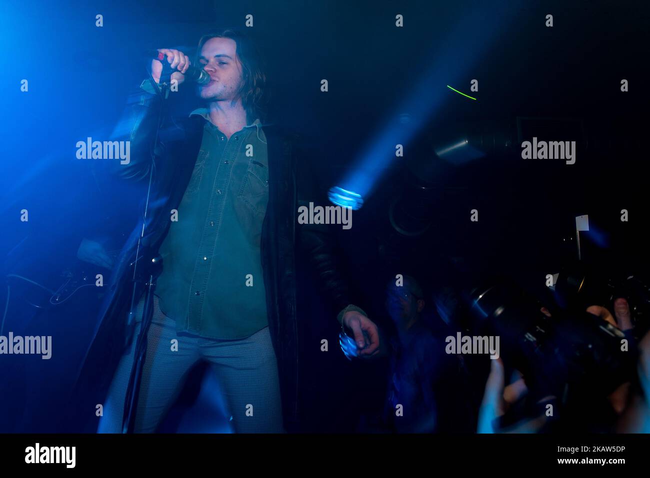 British indie rock band Sheafs caught live at Nambucca, for the first ...