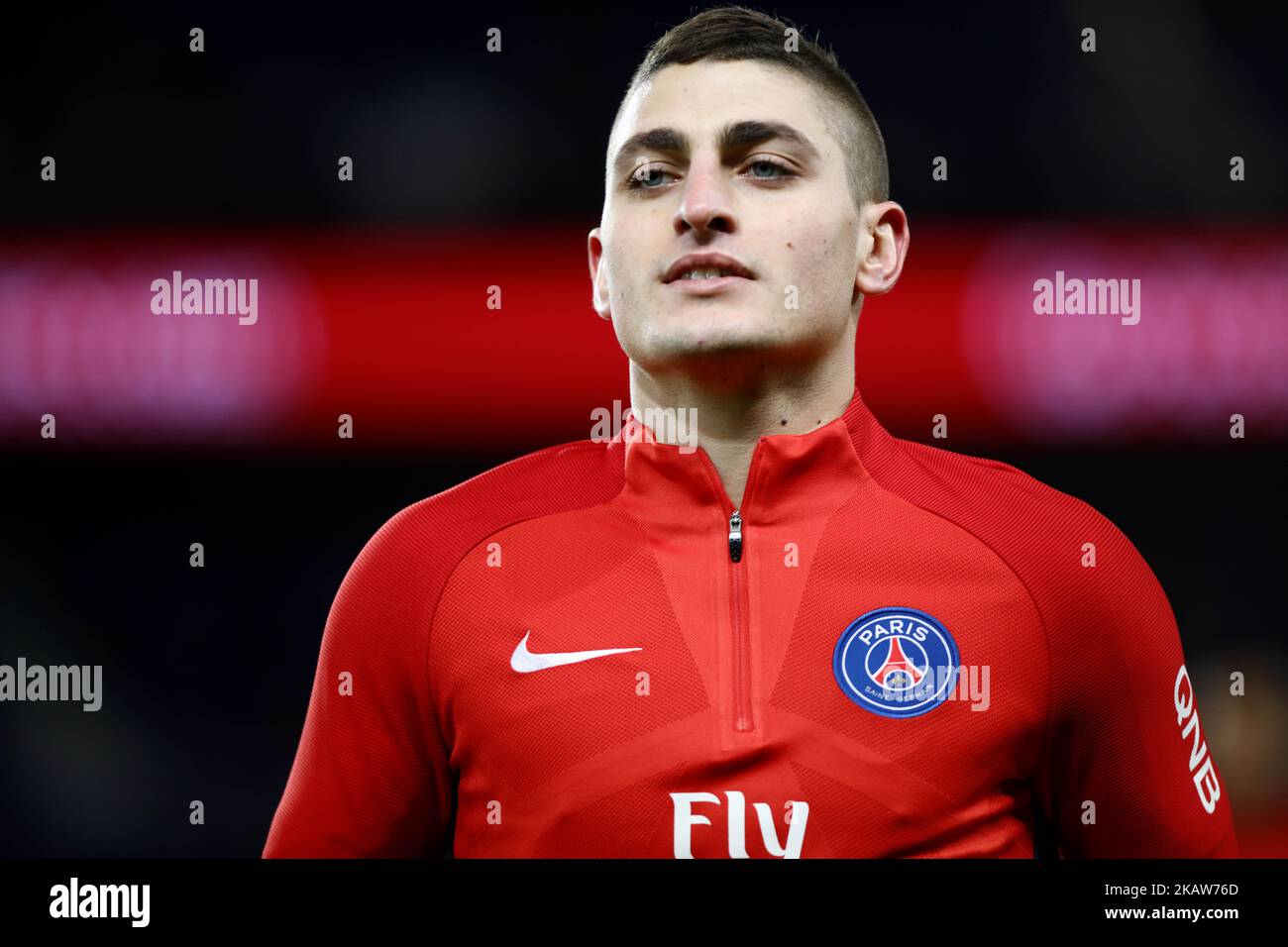 Marco Verratti before the French Ligue 1 match between Paris Saint ...