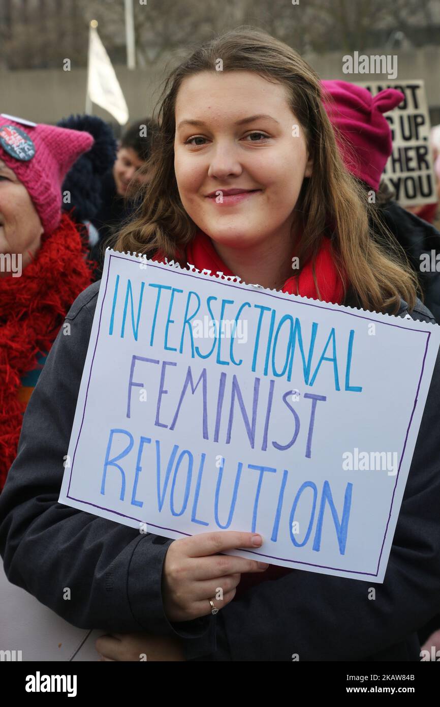 Intersectional protest signs hi-res stock photography and images - Alamy