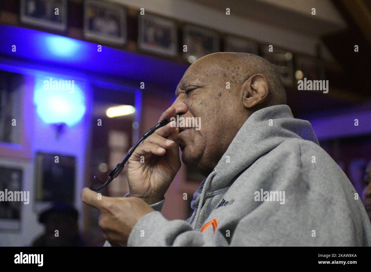 Actor and Comedian Bill Cosby takes the stage to perform a comedy ...