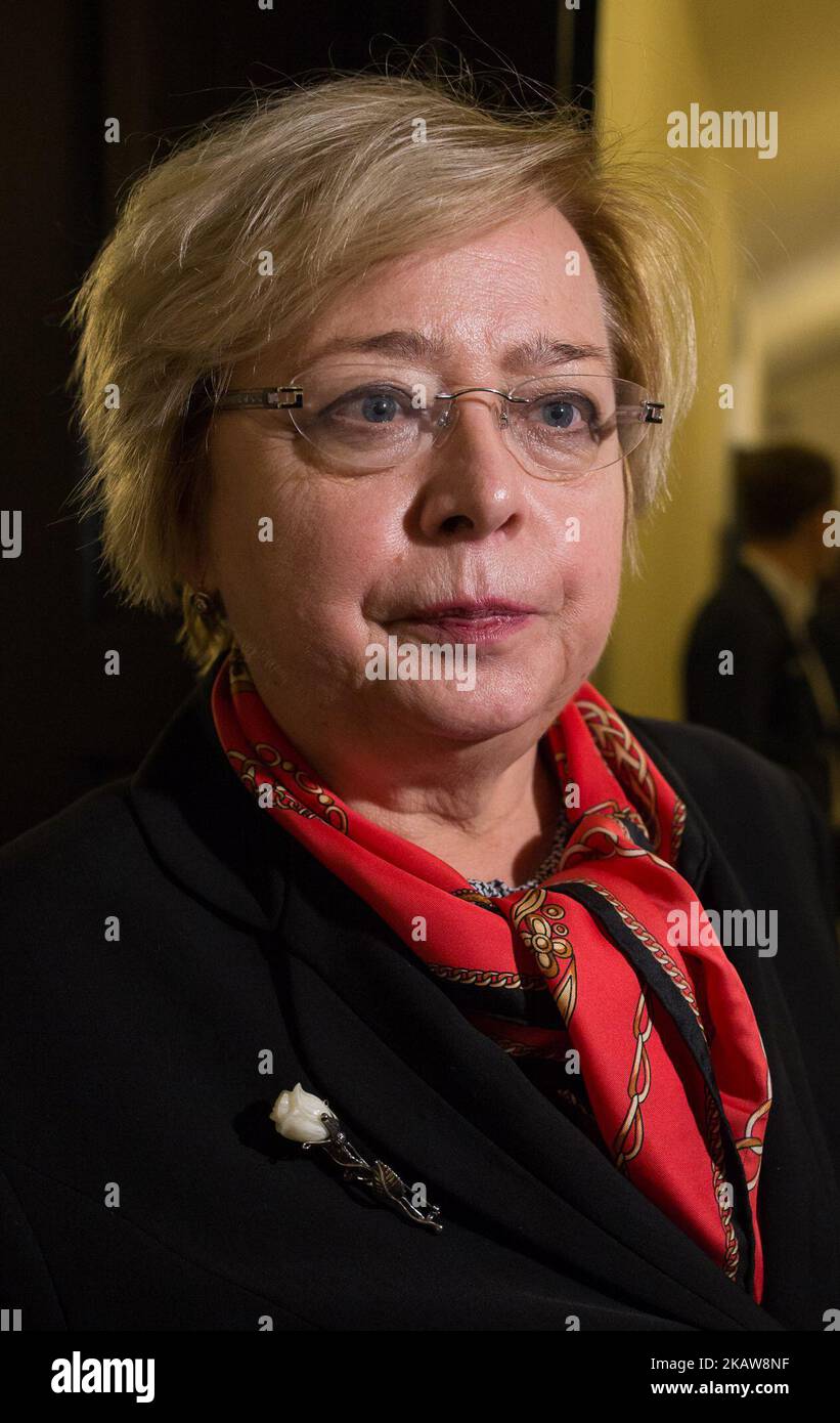 Malgorzata Gersdorf (First President of the Supreme Court of Poland) in ...