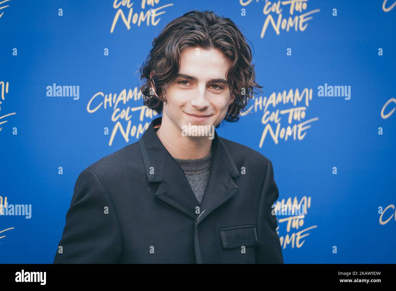 Actor Timothee Chalamet attends 'Chiamami Col Tuo Nome (Call Me By Your ...
