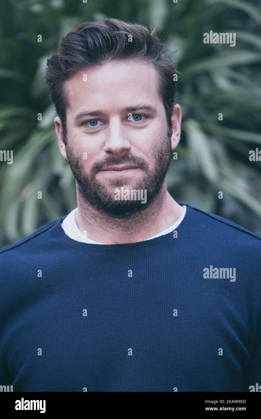 Actor Armie Hammer attends 'Chiamami Col Tuo Nome (Call Me By Your Name ...
