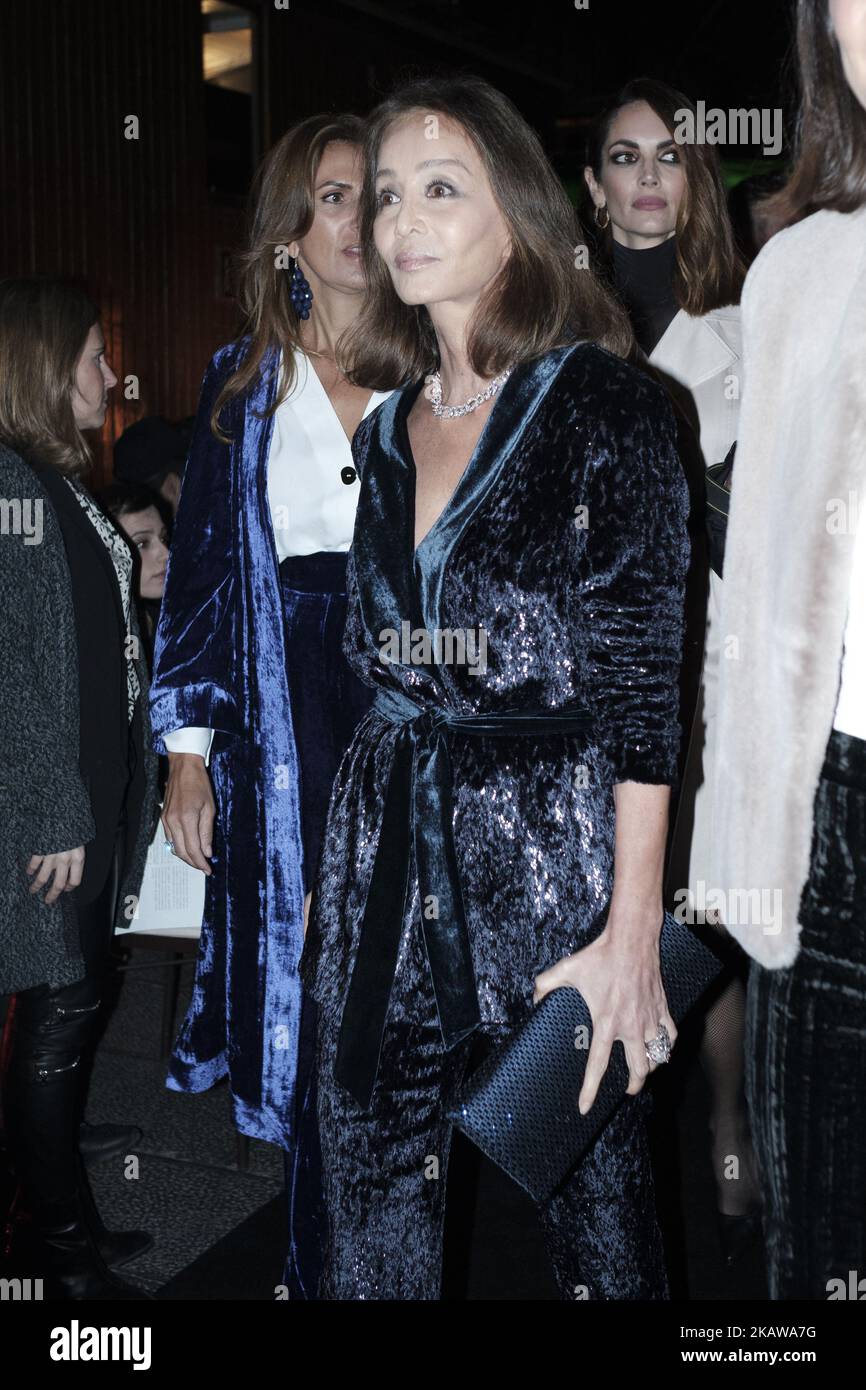 Spanish socialite Isabel Preysler attends Pedro del Hierro's fashion ...