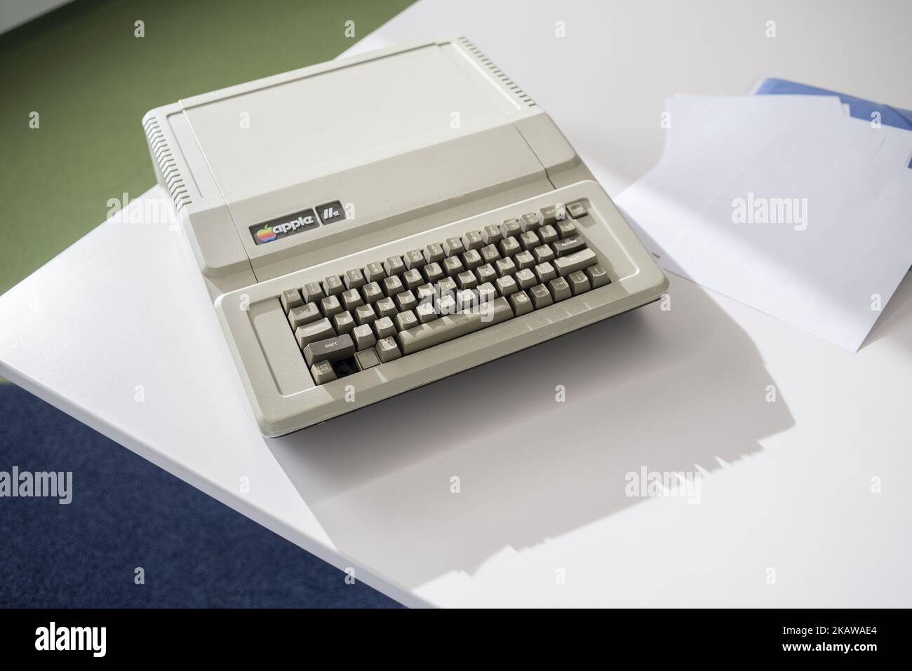 Apple IIe, release date January 1983, exhibited at MacPaw's Ukrainian ...