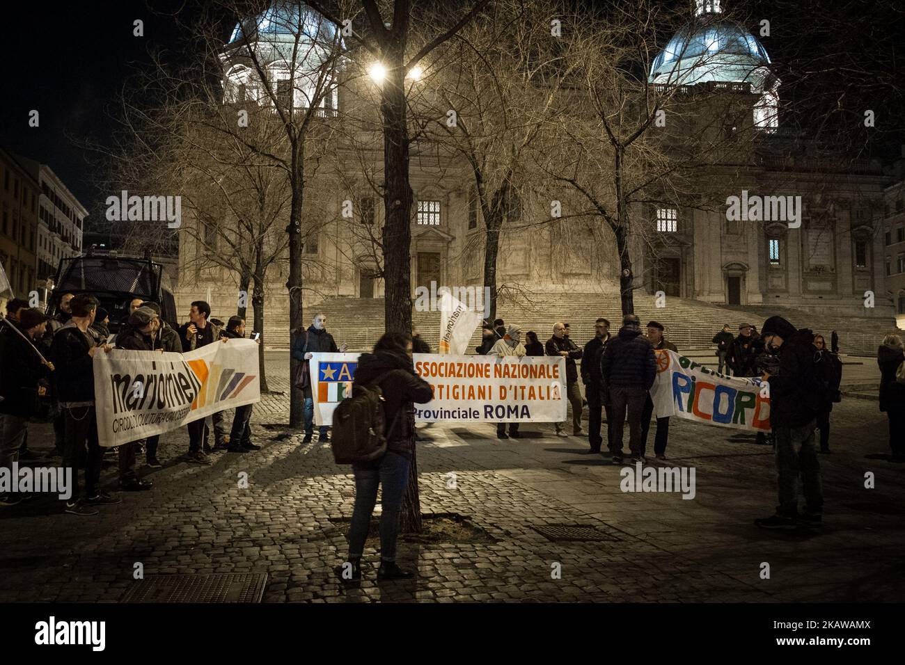 Torchlight in Remembrance Day to commemorate the 73th anniversary of ...