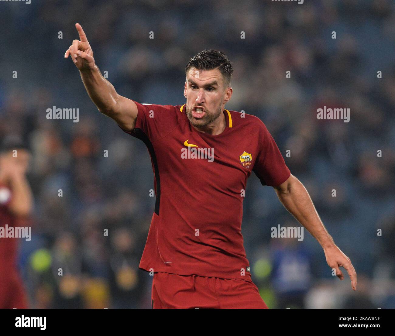 Kevin Strootman during the Italian Serie A football match between A.S ...