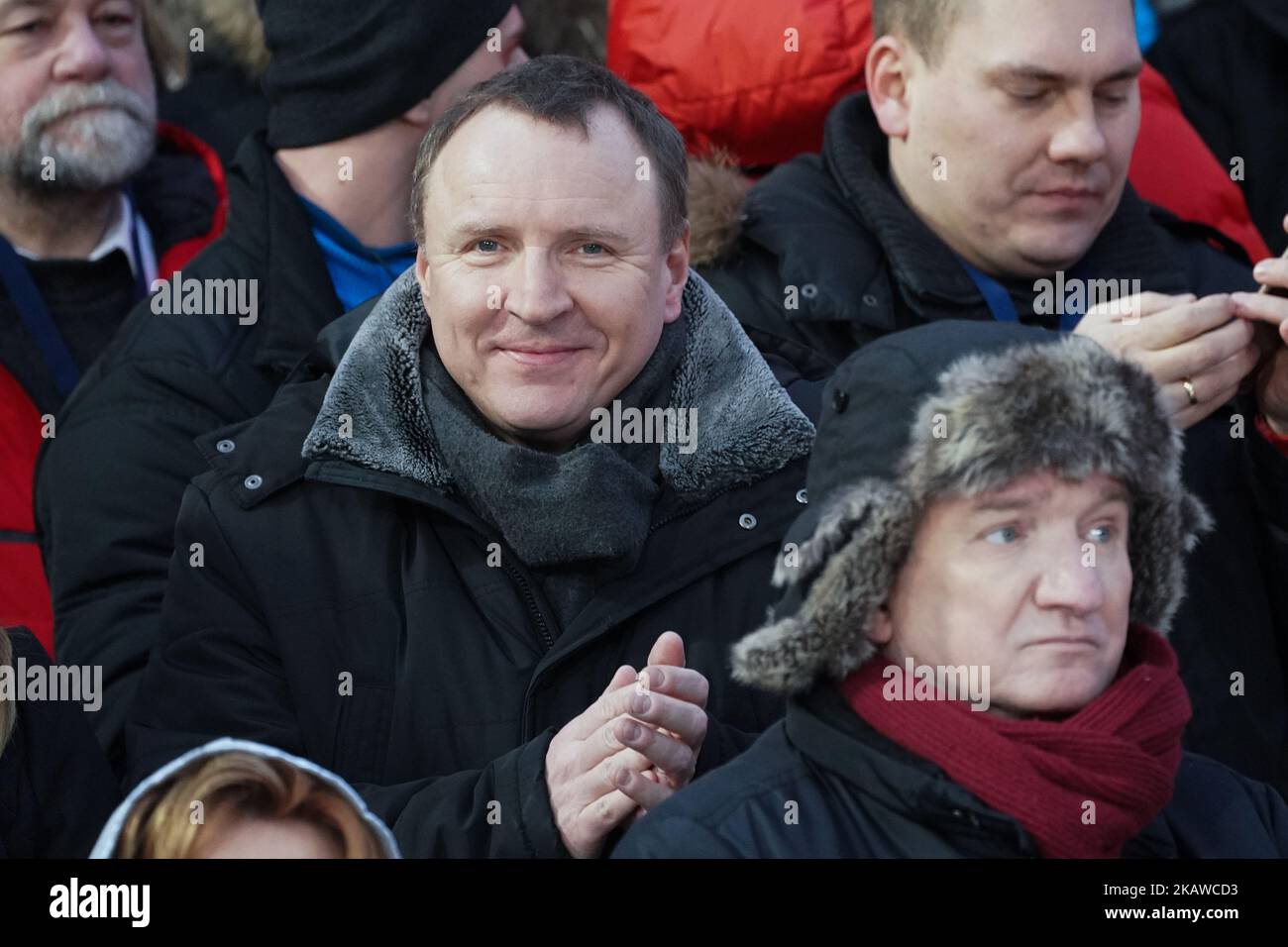 Jacek Kurski, the the President of Polish Public Television, seen ...