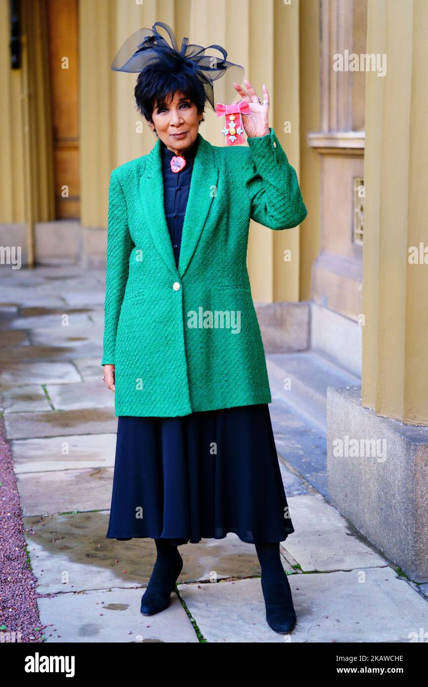 Presenter and Broadcaster Moira Stuart after being made a CBE ...