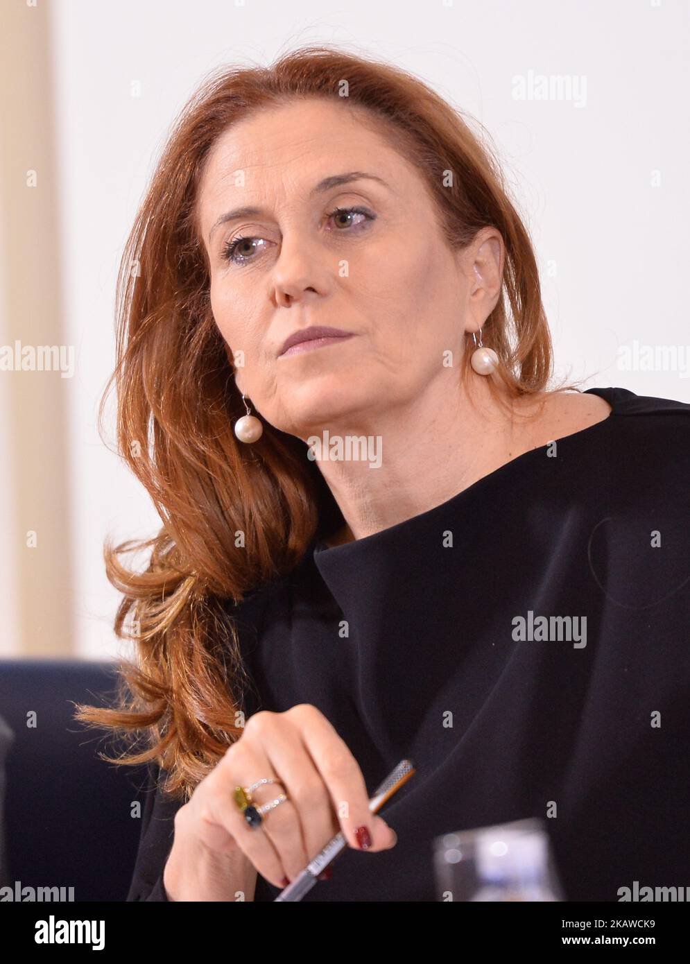 The president of RAI Monica Maggioni during discussion Why Think Tanks ...