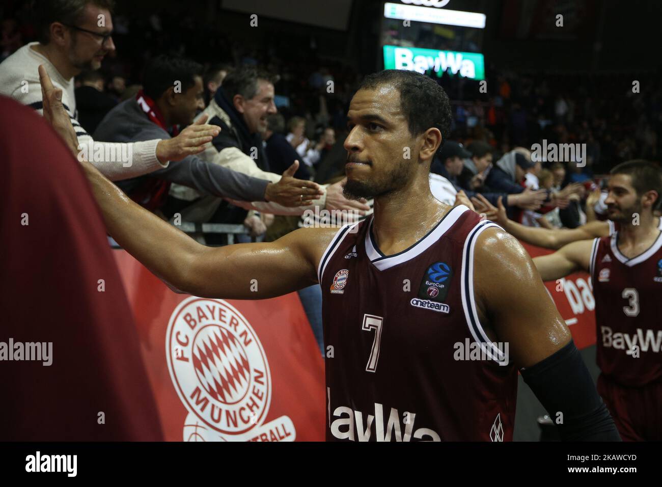 Alex King of Bayern Muenchen during the EuroCup Top 16 Round 5 match ...