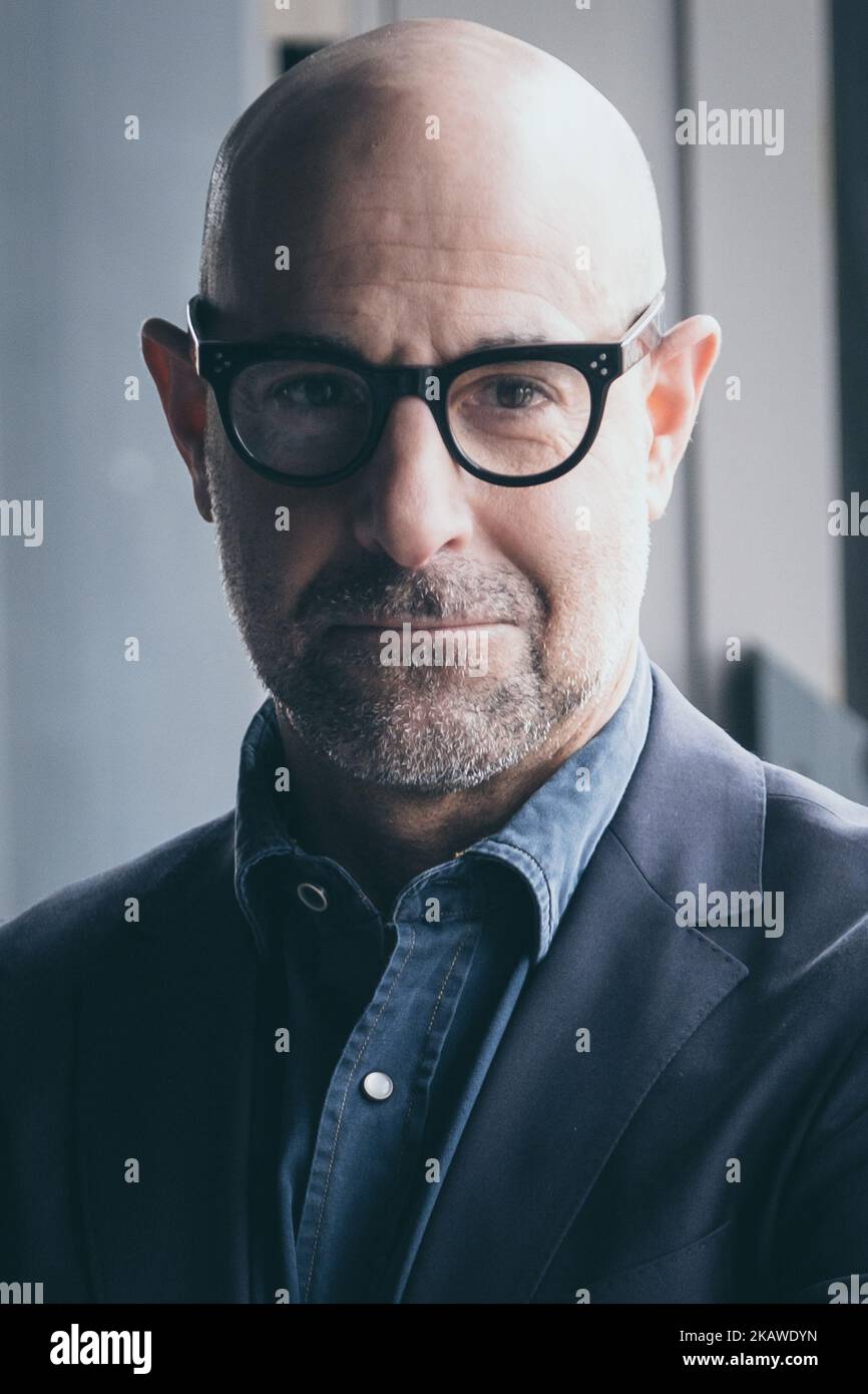 The actor Stanley Tucci attends the photocall of the movie Final ...