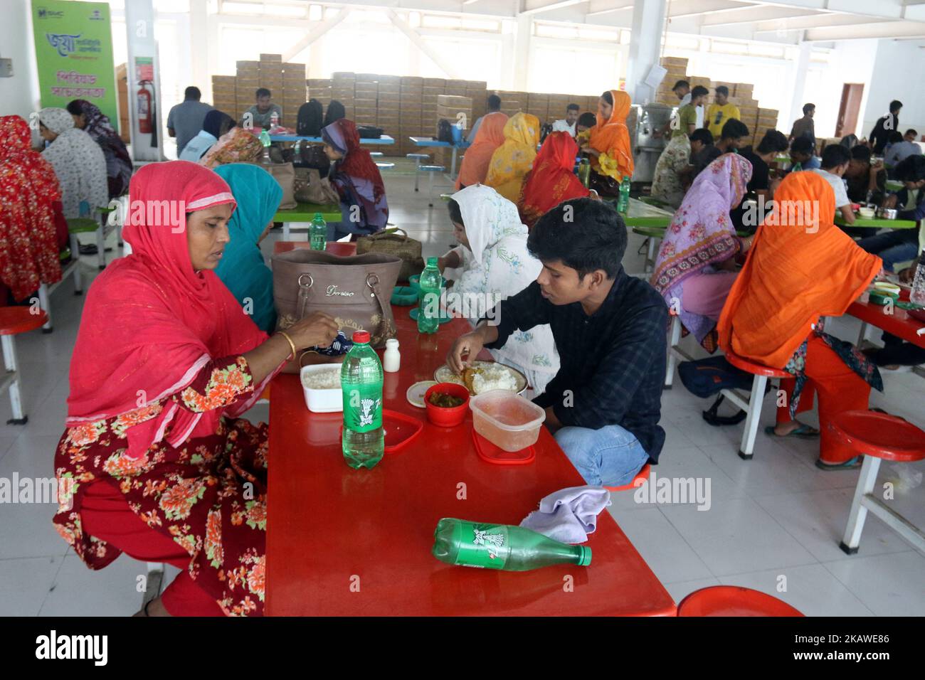 Dhaka, Bangladesh,On November 02, 2022. Bangladeshi worker works at a ...