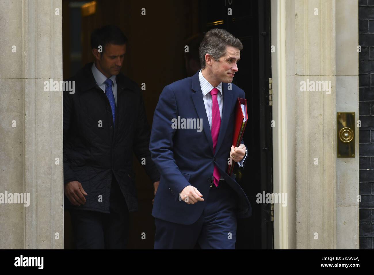 Gavin Williamson MP Secretary of State for Defence arrives at Downing ...