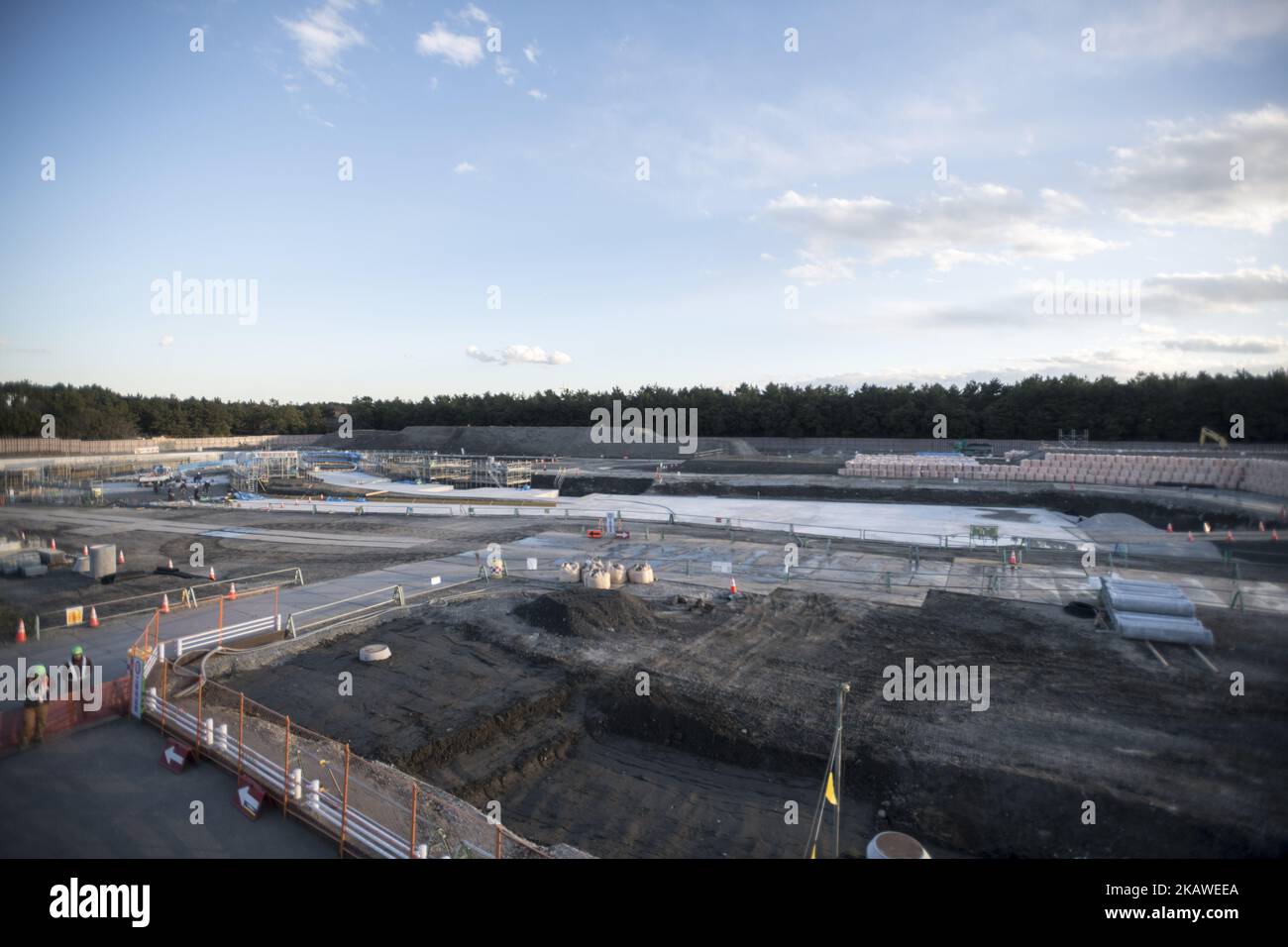 Tokyo olympic construction hi-res stock photography and images - Alamy
