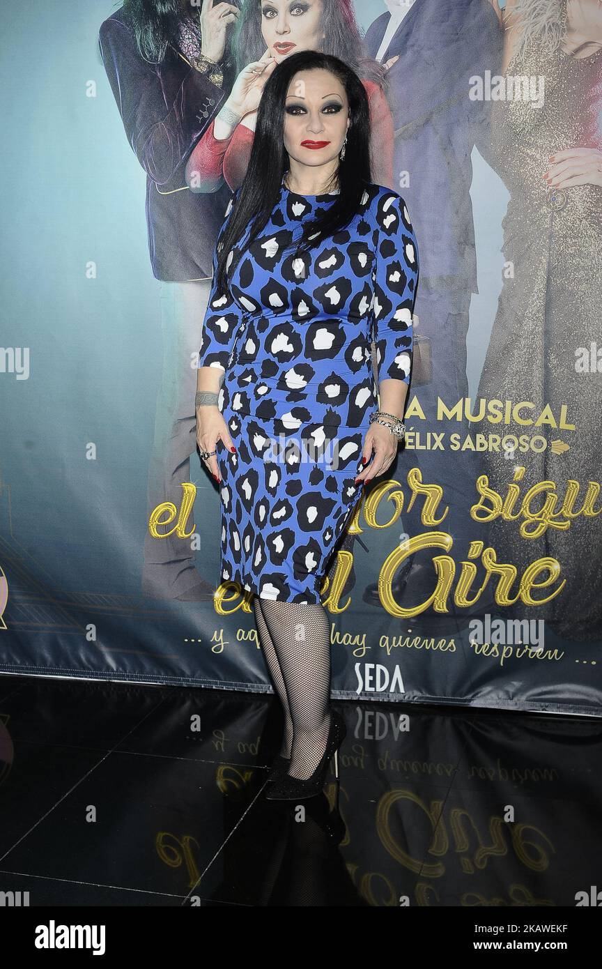 Spanish singer Alaska, Olvido Gara, attends the 'El Amor Sigue En El ...