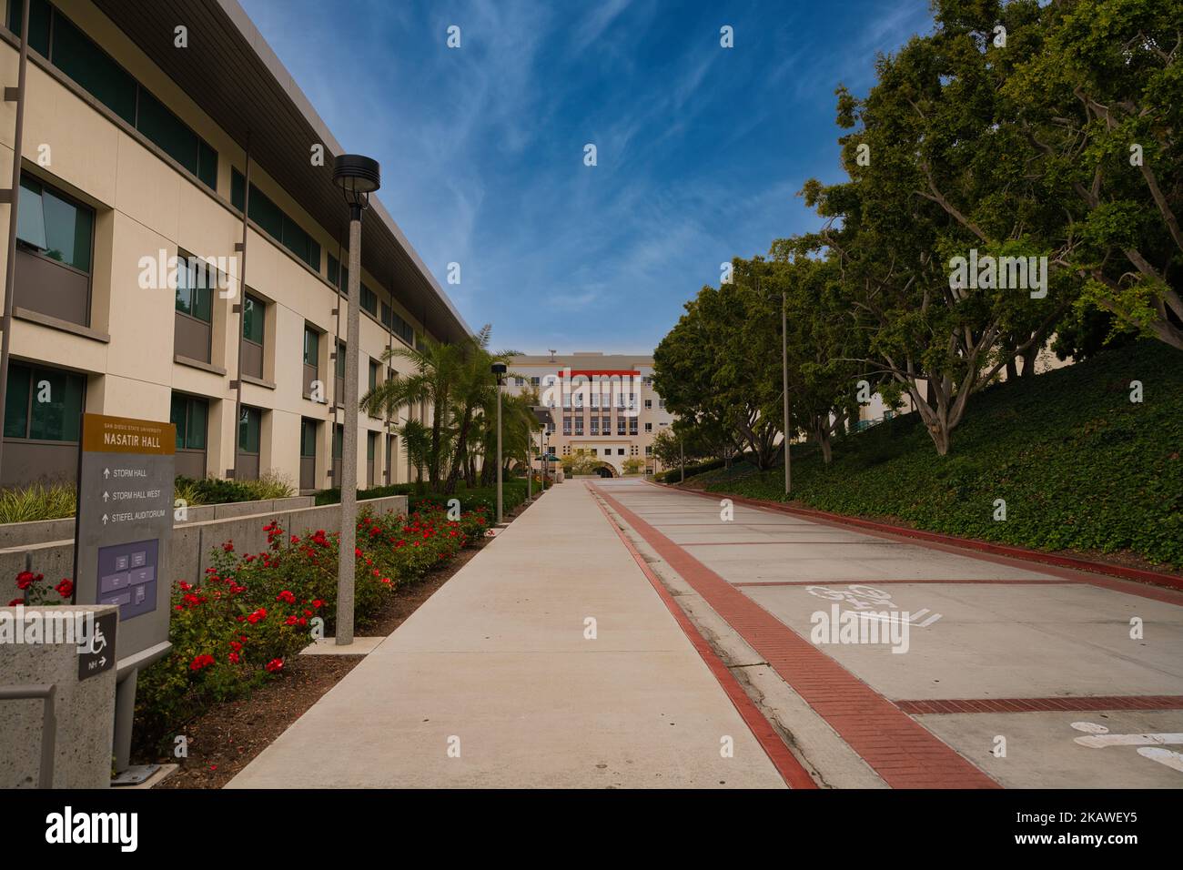 San diego state university campus hi-res stock photography and images ...