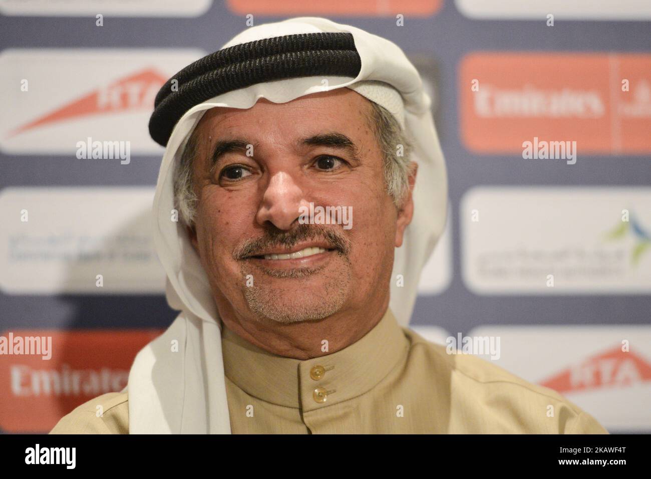 H.E. Saeed Hareb, Dubai Sport Council General Secretary, during a ...