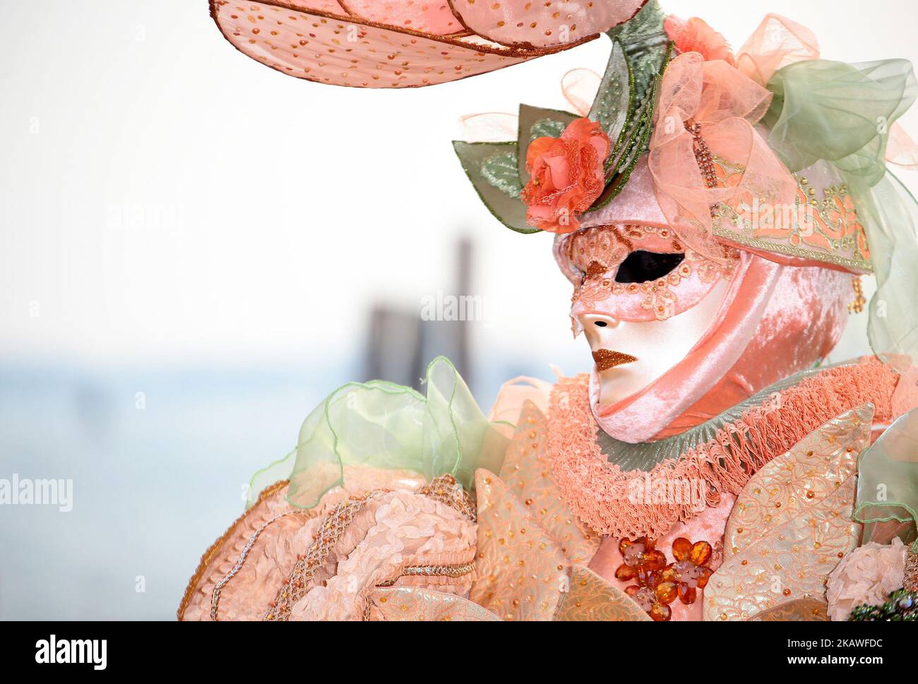 People wearing costumes attend the traditional events of Carnival ...
