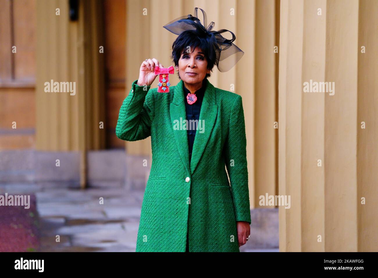 Presenter and Broadcaster Moira Stuart after being made a CBE ...