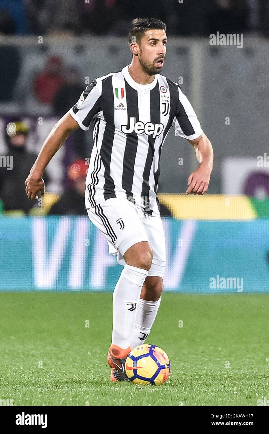 Sami Khedira of Juventus during the Serie A match between Fiorentina ...