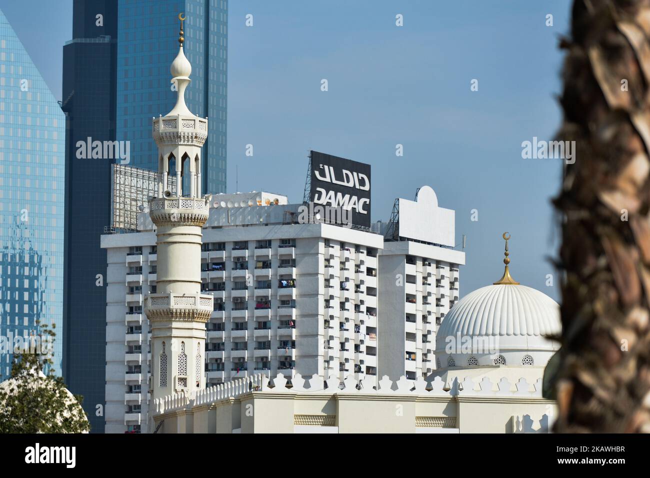 A view of Damac logo (DAMAC Properties -Dubai Luxury Real Estate) in ...