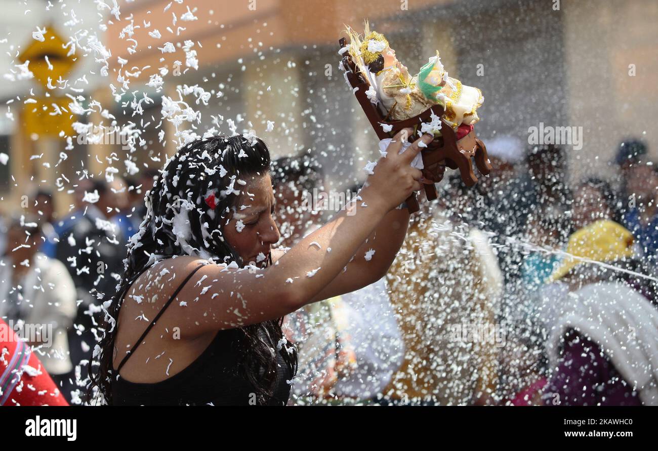 In Ecuador, the Carnival is not only celebrated with dancing, foam ...