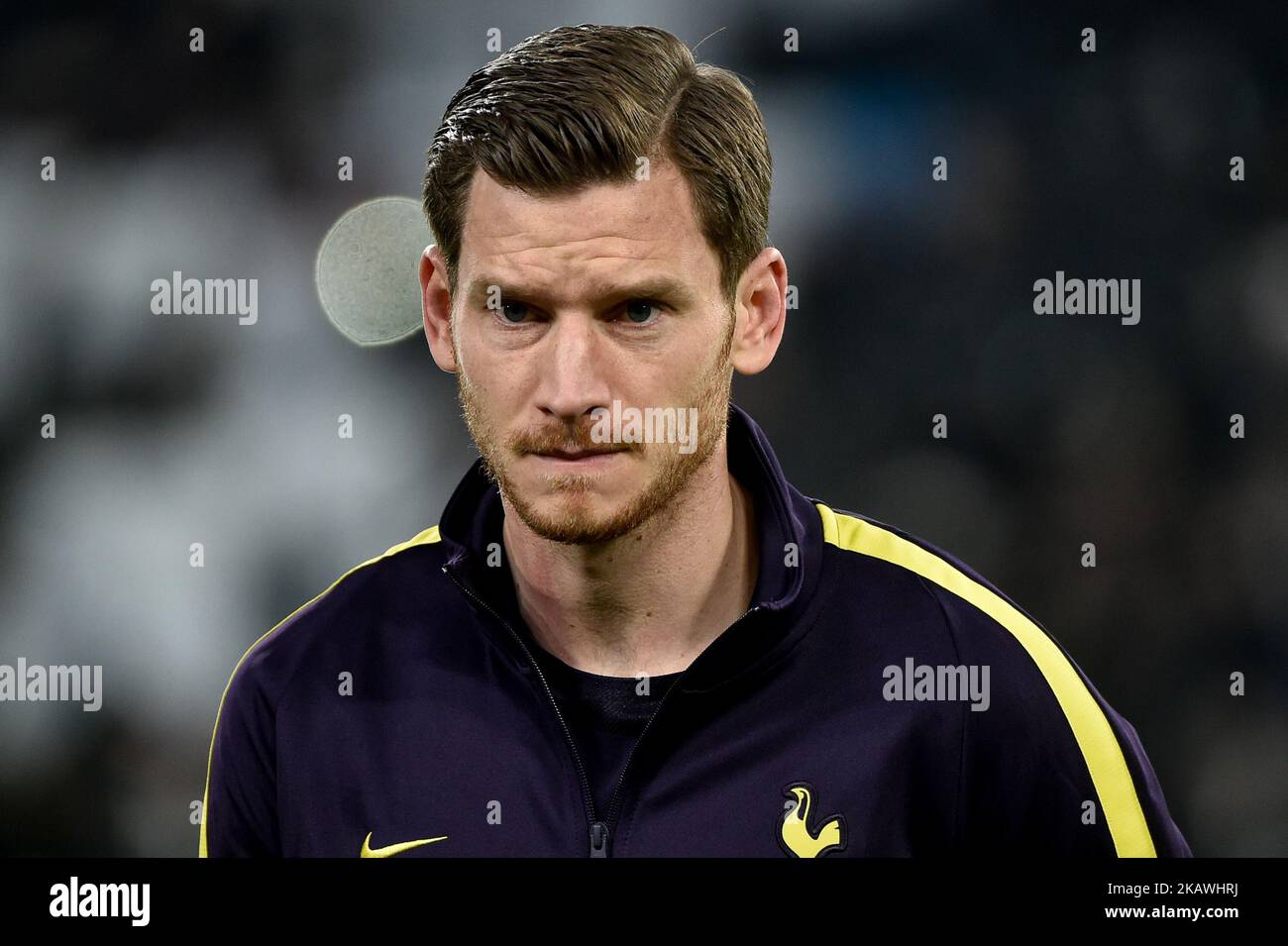 Jan Vertonghen of Tottenham during the UEFA Champions League Round of ...